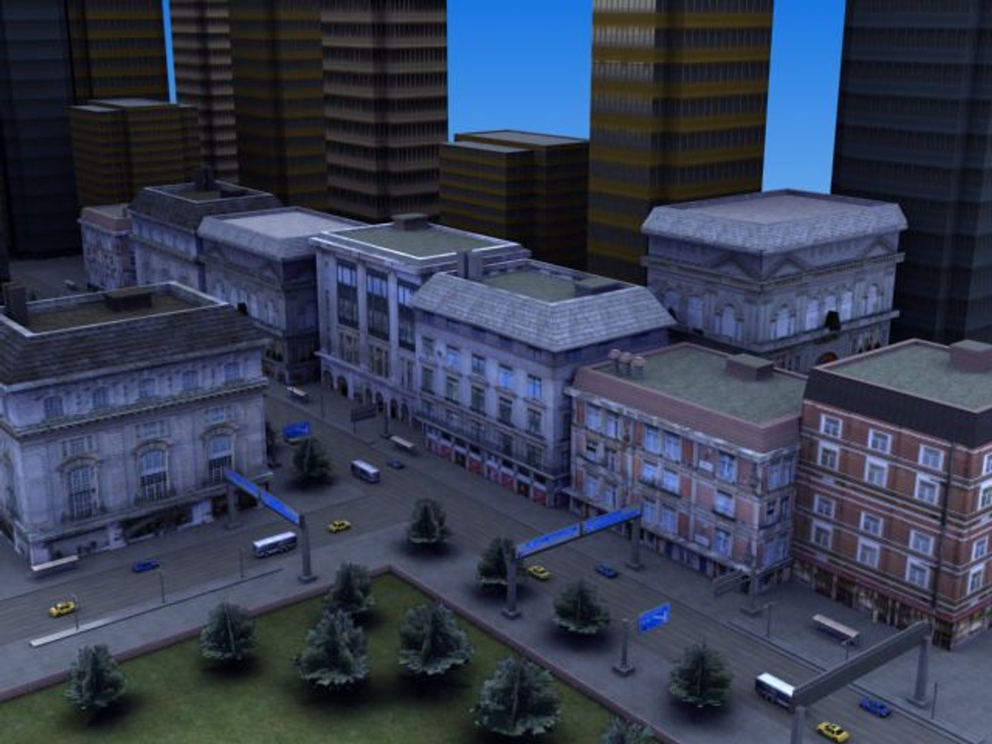 3ds Max Street Environment Games