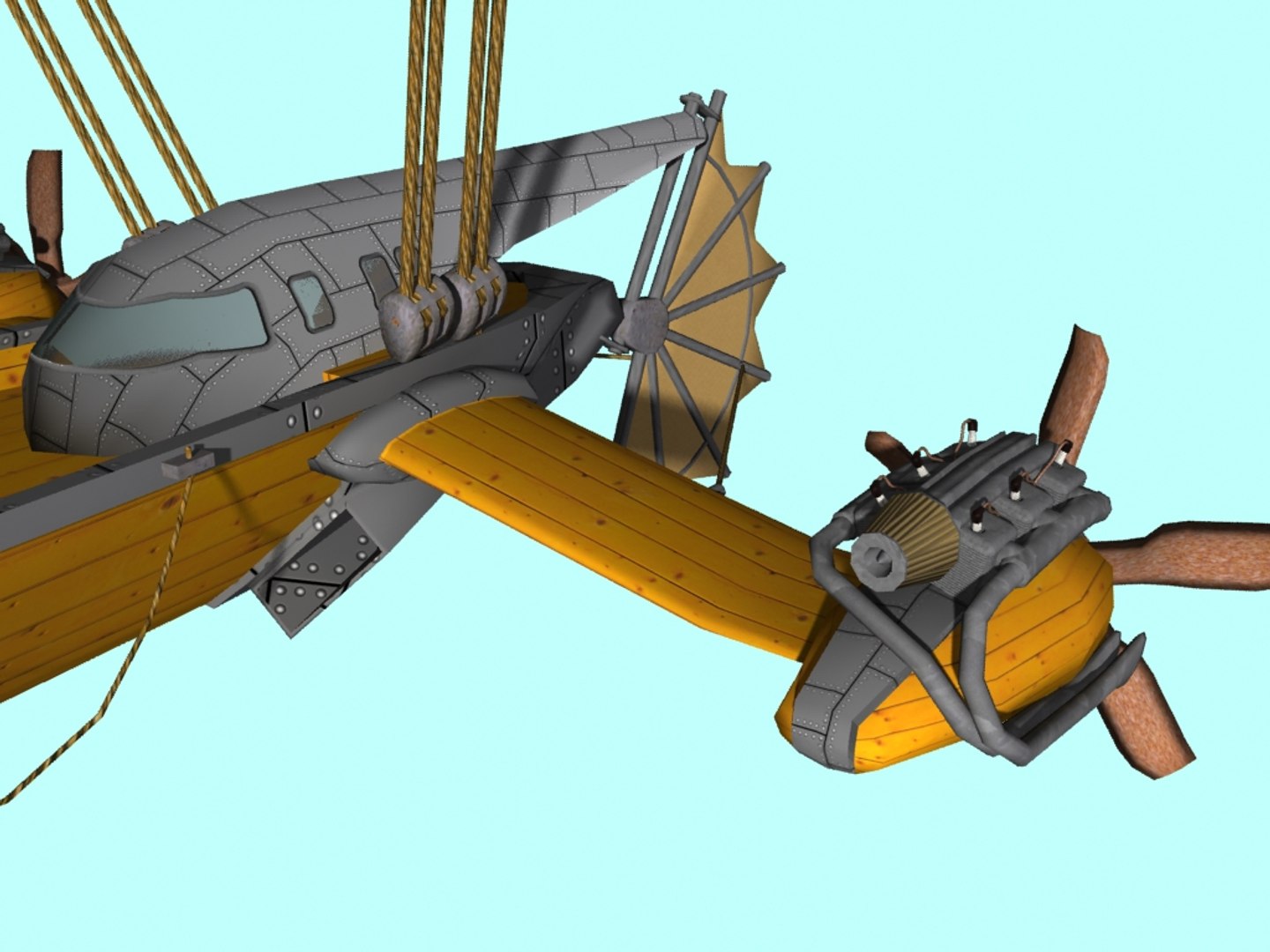 3d Airship Engines