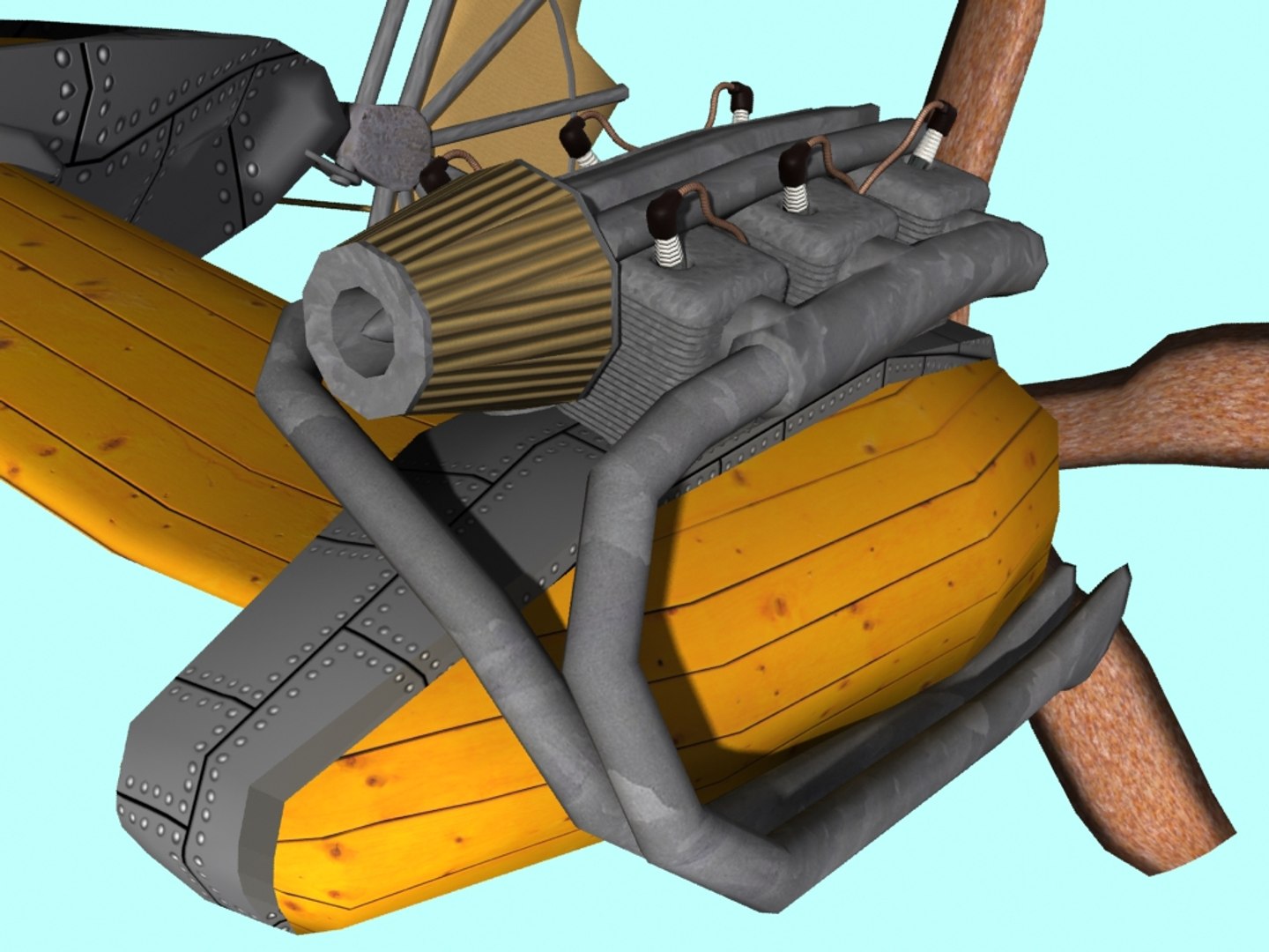 3d Airship Engines