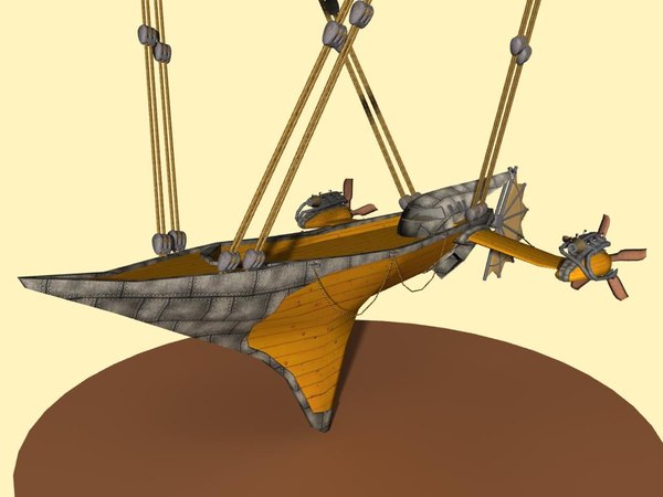 3d airship engines