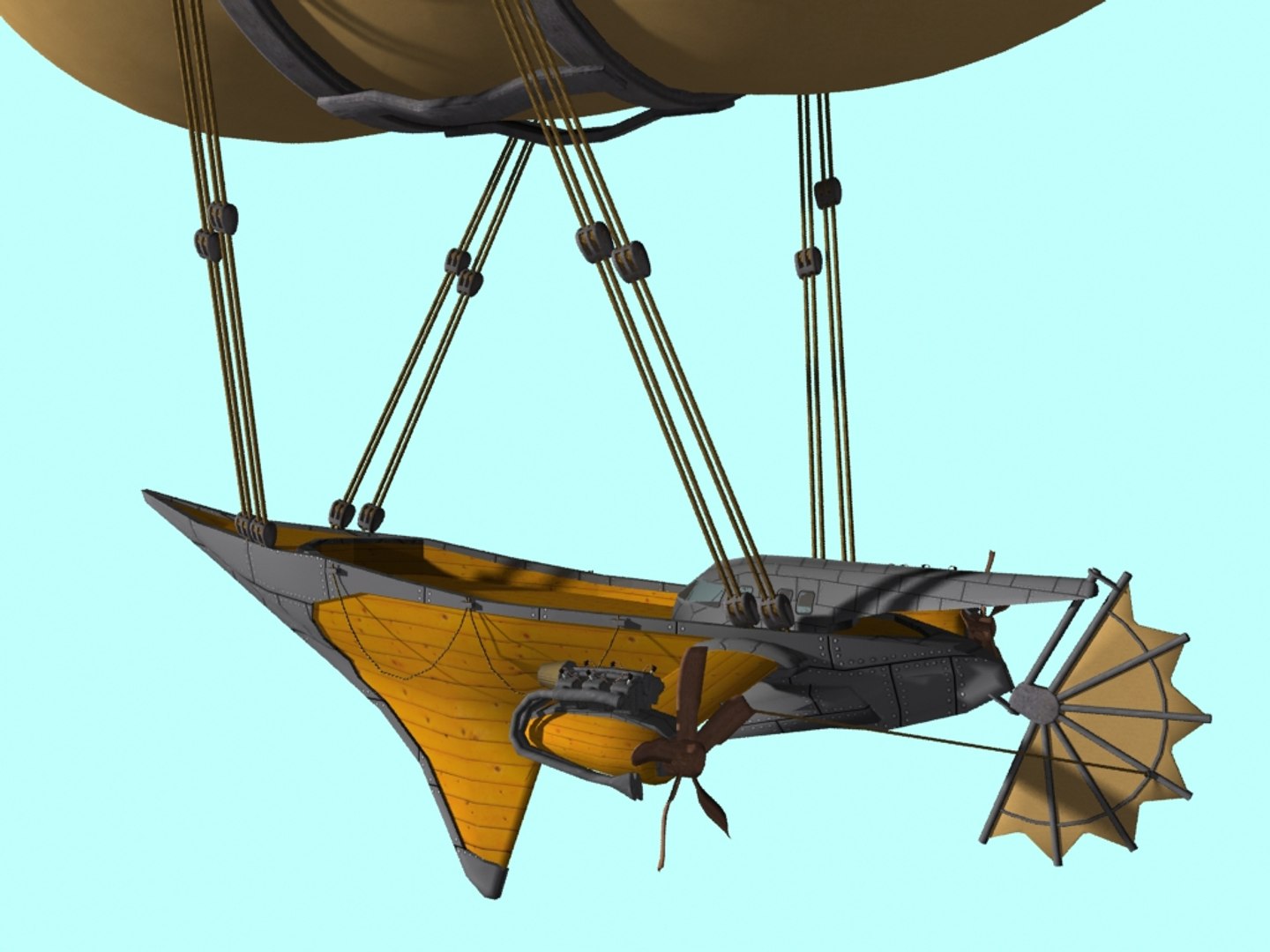 3d Airship Engines