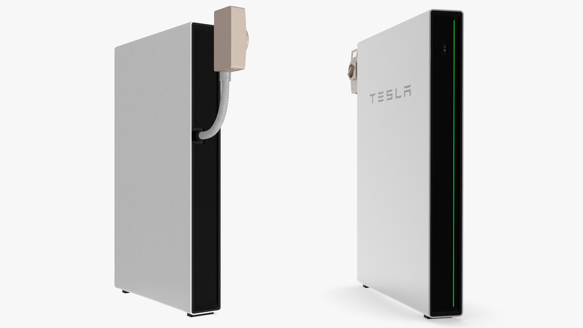 Tesla Powerwalls Collection 3D Model - TurboSquid 2170055