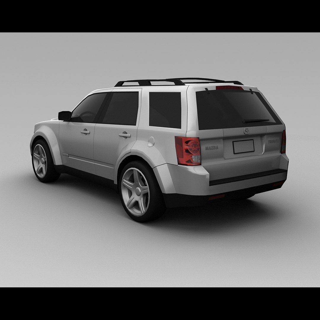 3d mazda tribute 2008 model