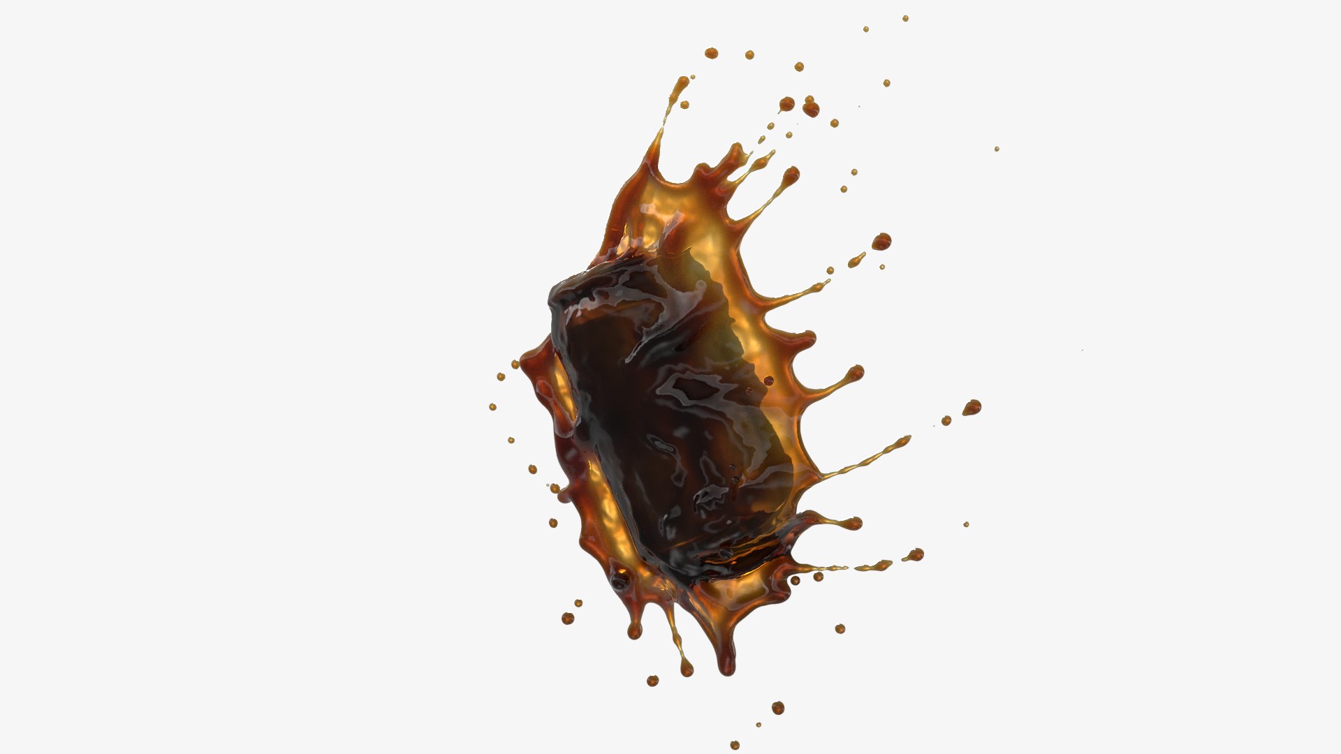 Soda Can Liquid Splash 3D Model - TurboSquid 1751106