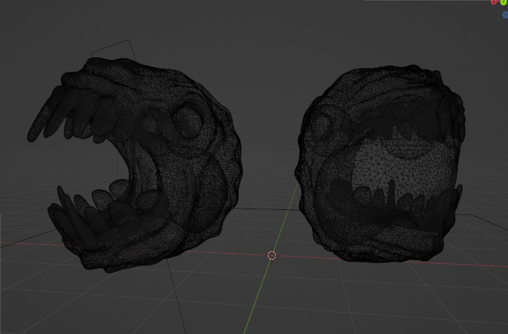 Realistic Pac-man Sculpture 3D Model - TurboSquid 2012575