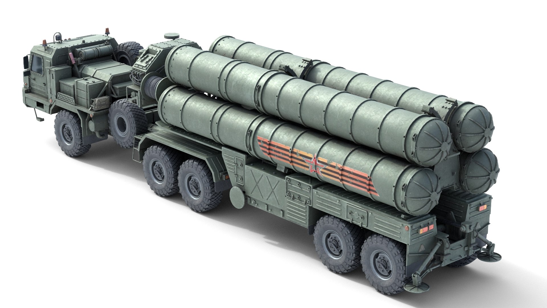 S 400 Triumf Air Defense System 3D Model - TurboSquid 2280566