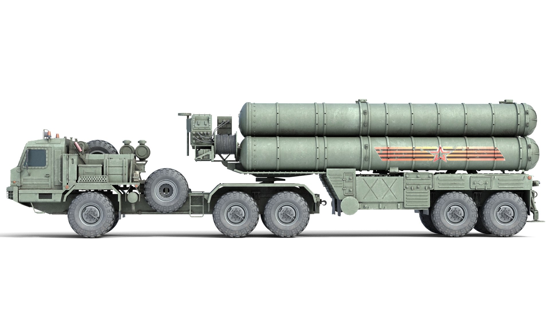 S 400 Triumf Air Defense System 3D Model - TurboSquid 2280566