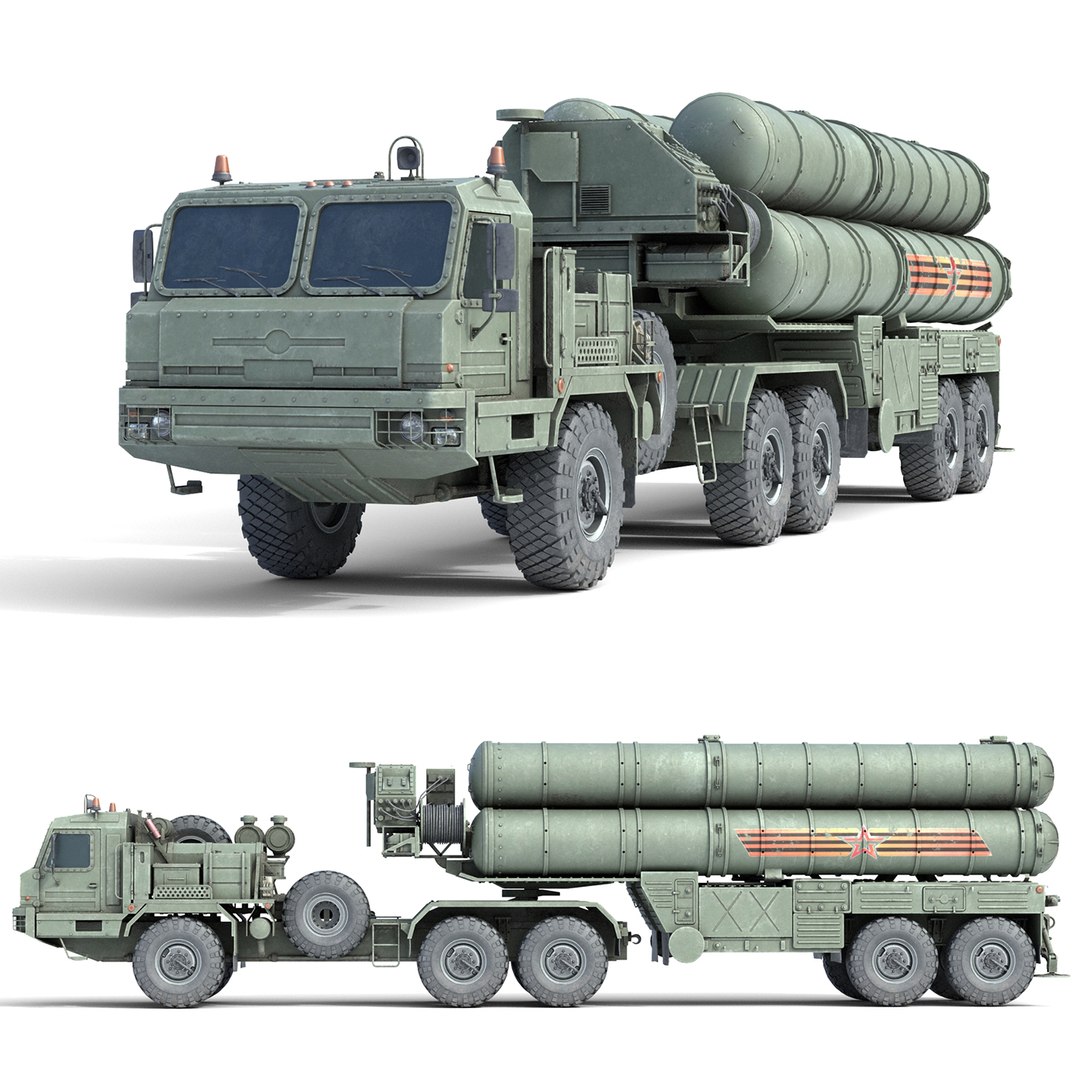 S 400 Triumf Air Defense System 3D Model - TurboSquid 2280566