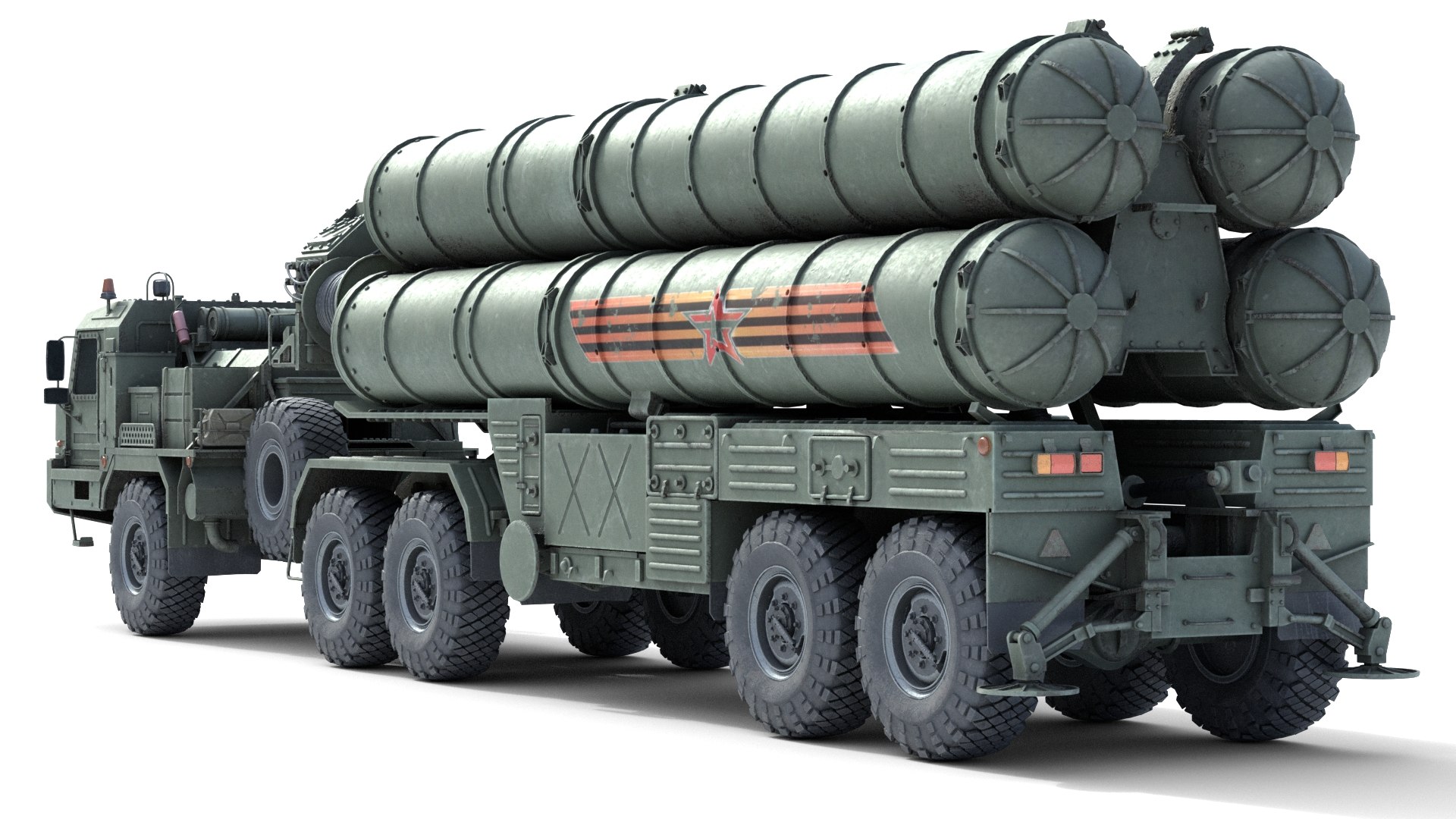 S 400 Triumf Air Defense System 3D Model - TurboSquid 2280566