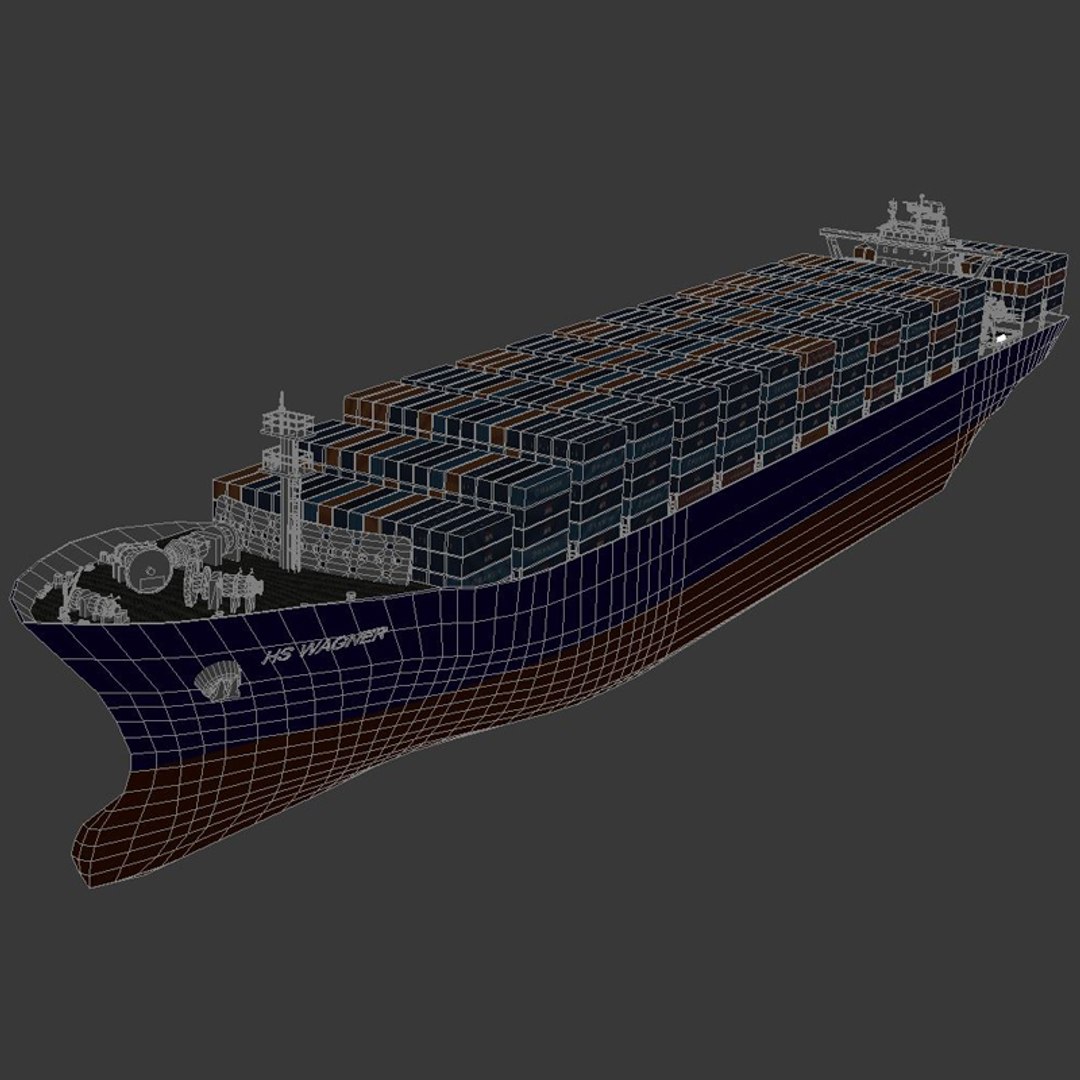 Ship 3d Model