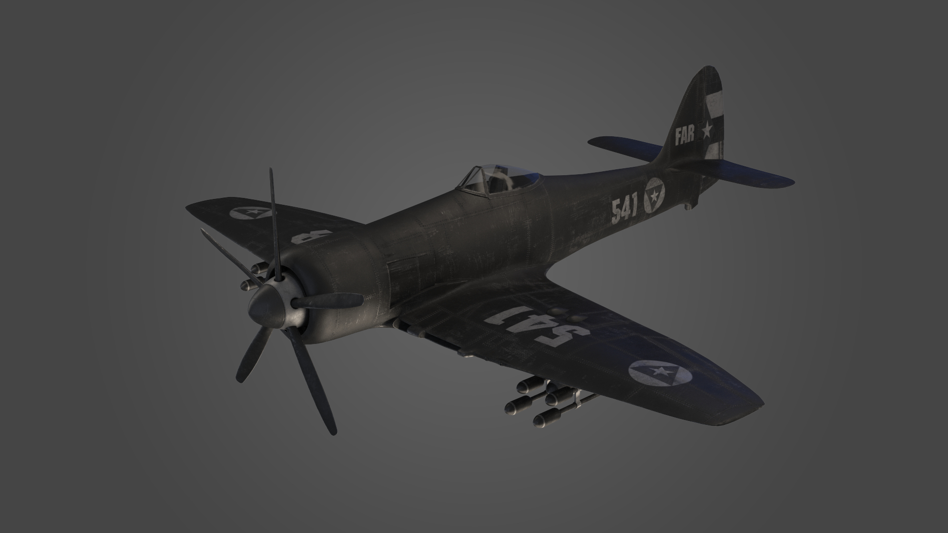 Hawker Sea Fury Airplane 3D - TurboSquid 1564767