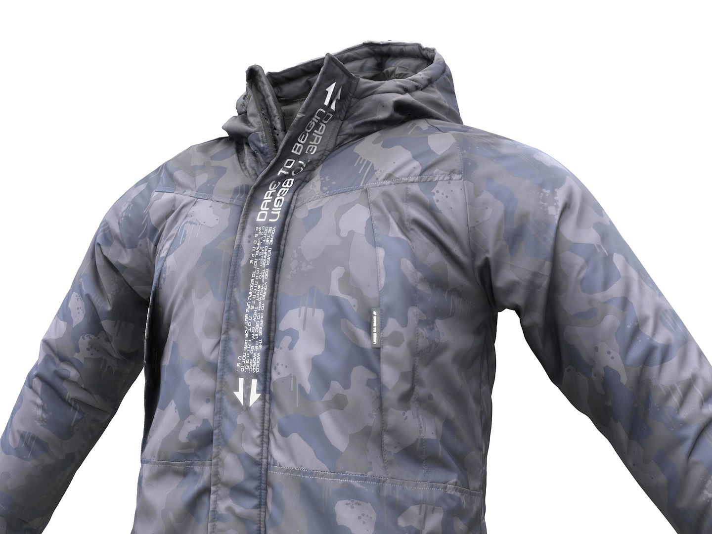 3D Snowboard Jacket Model - TurboSquid 1858598
