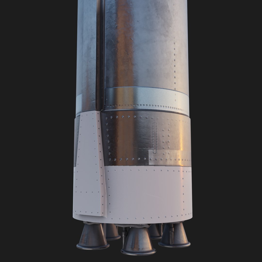 3D Astra Rocket 3 Realistic Model - TurboSquid 1893685