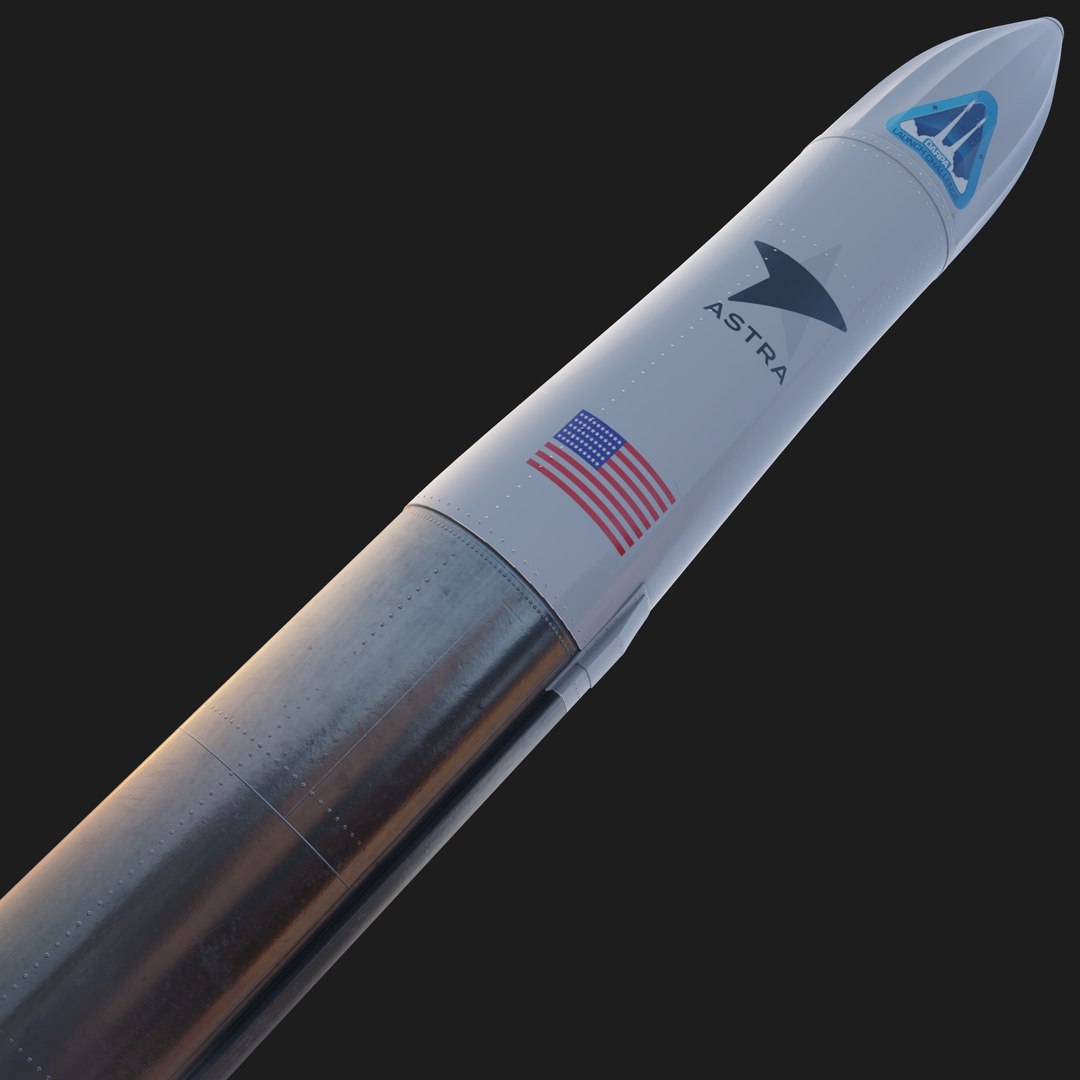 3D Astra Rocket 3 Realistic model - TurboSquid 1893685