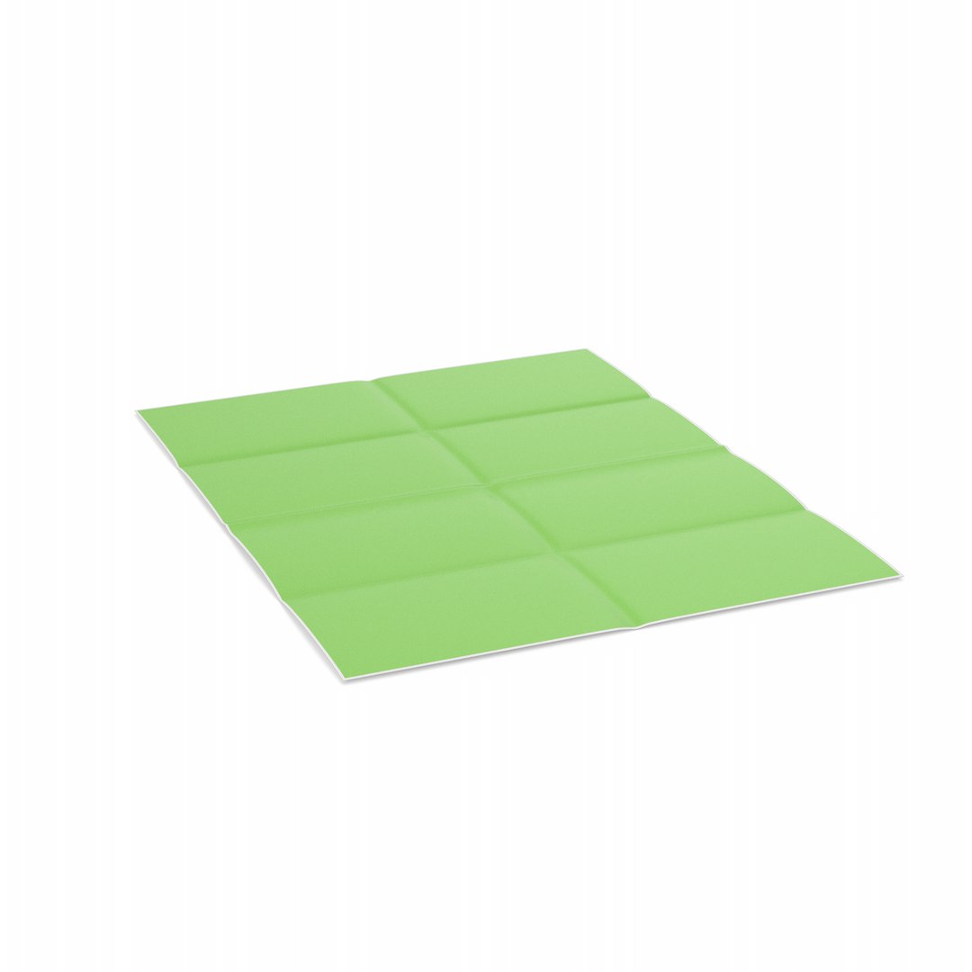 Green Map Paper 3D Model - TurboSquid 2159739
