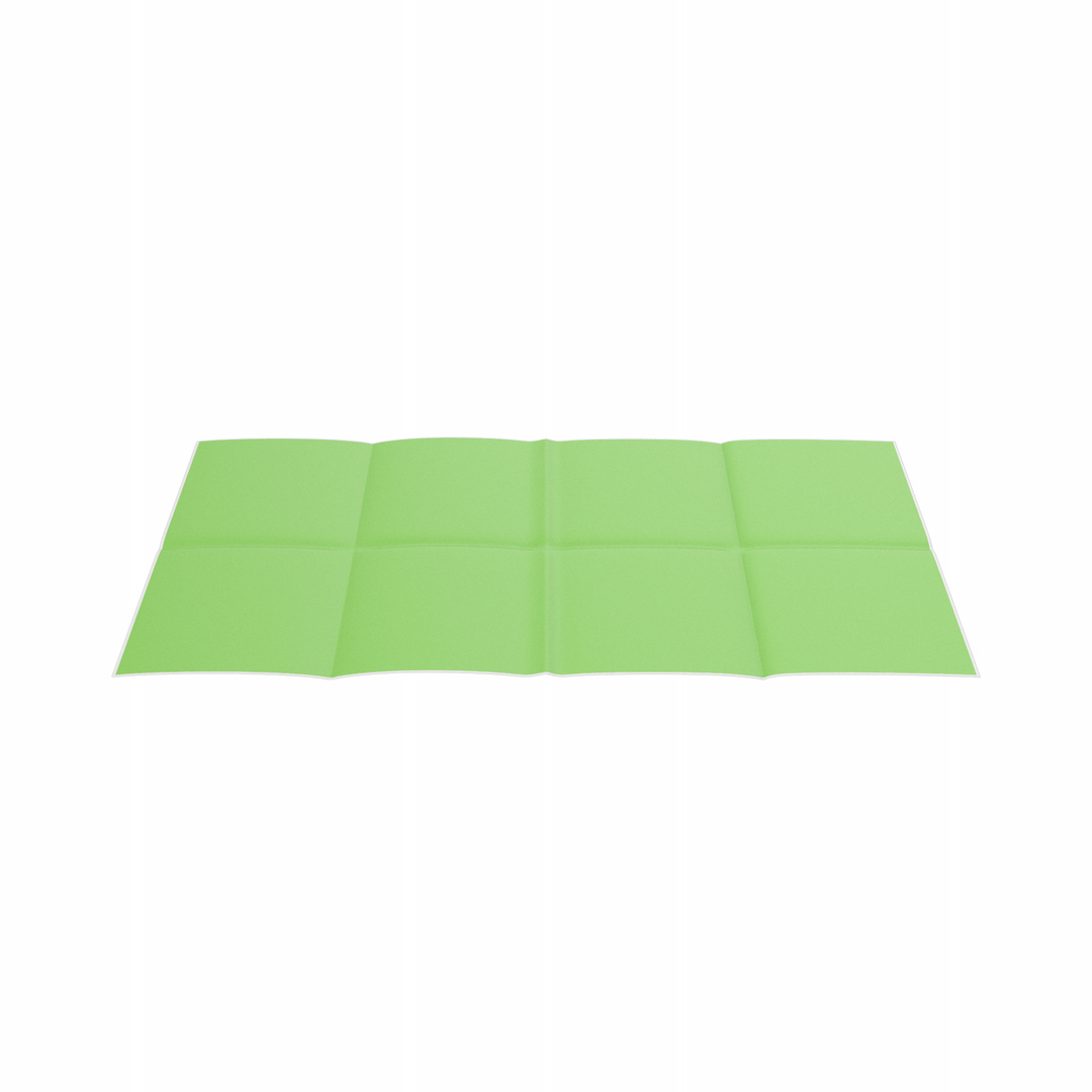 Green Map Paper 3D Model - TurboSquid 2159739
