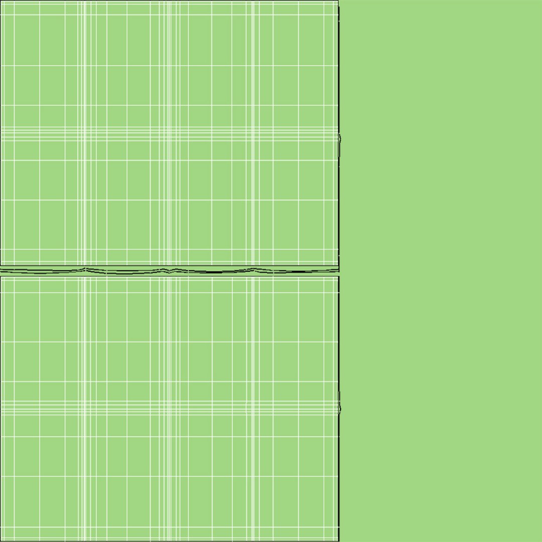 Green Map Paper 3D Model - TurboSquid 2159739