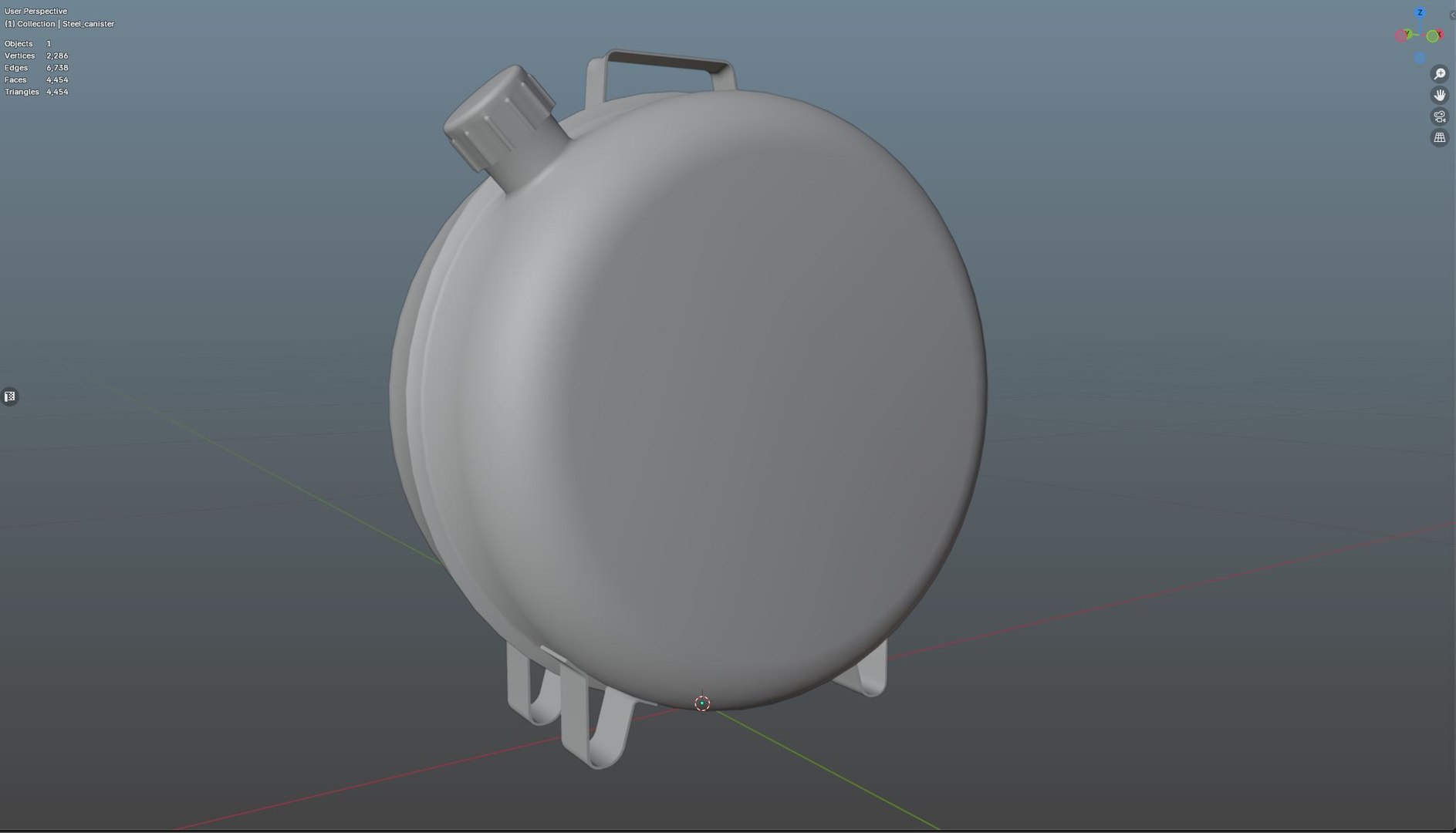 Old Soviet Fuel Canister Green Color Low-poly 3D Model - TurboSquid 2410461