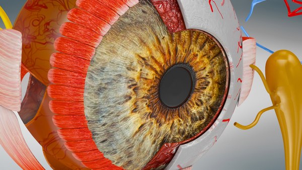 Eye Anatomy 3D model - TurboSquid 1864146