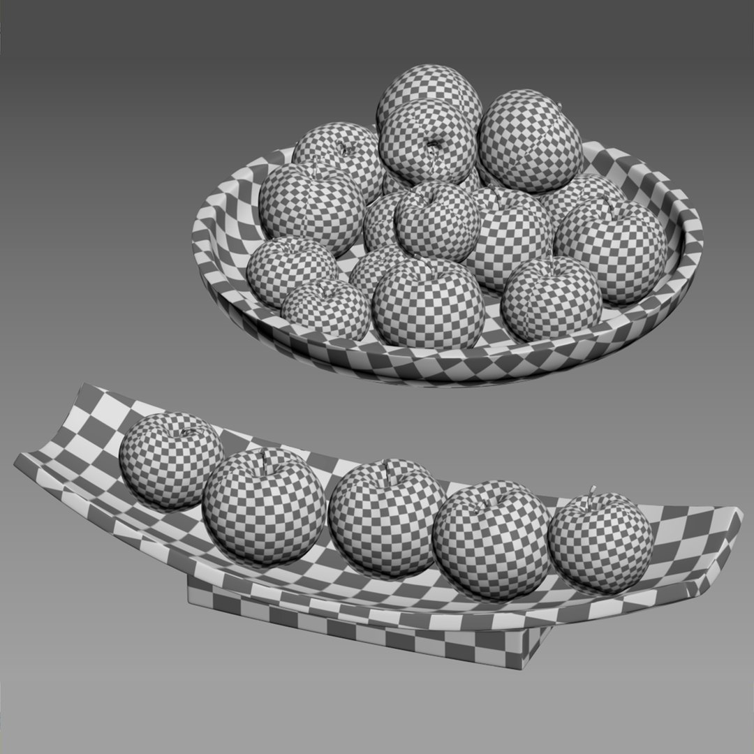 Decorative Set Of Fruits 3D - TurboSquid 2279023