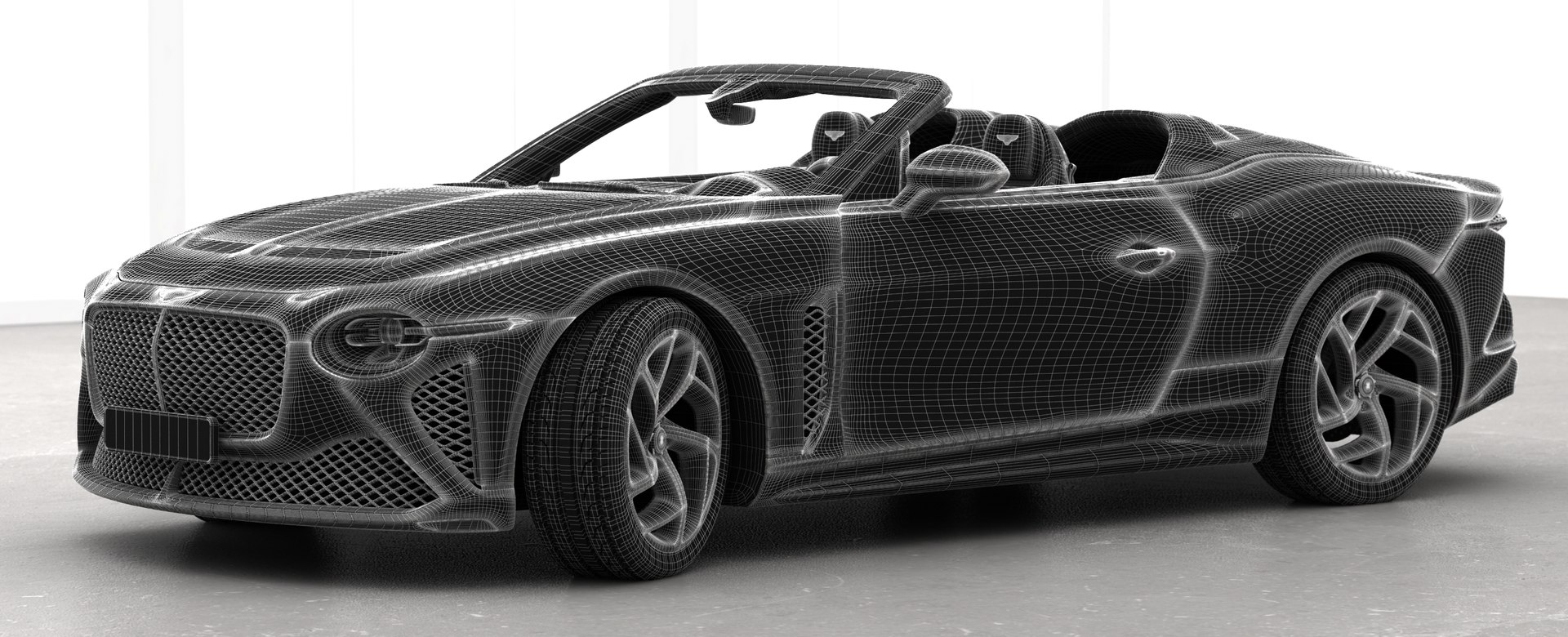 Bentley Mulliner Bacalar 2021 Low Interior 3D Model - TurboSquid 1745504