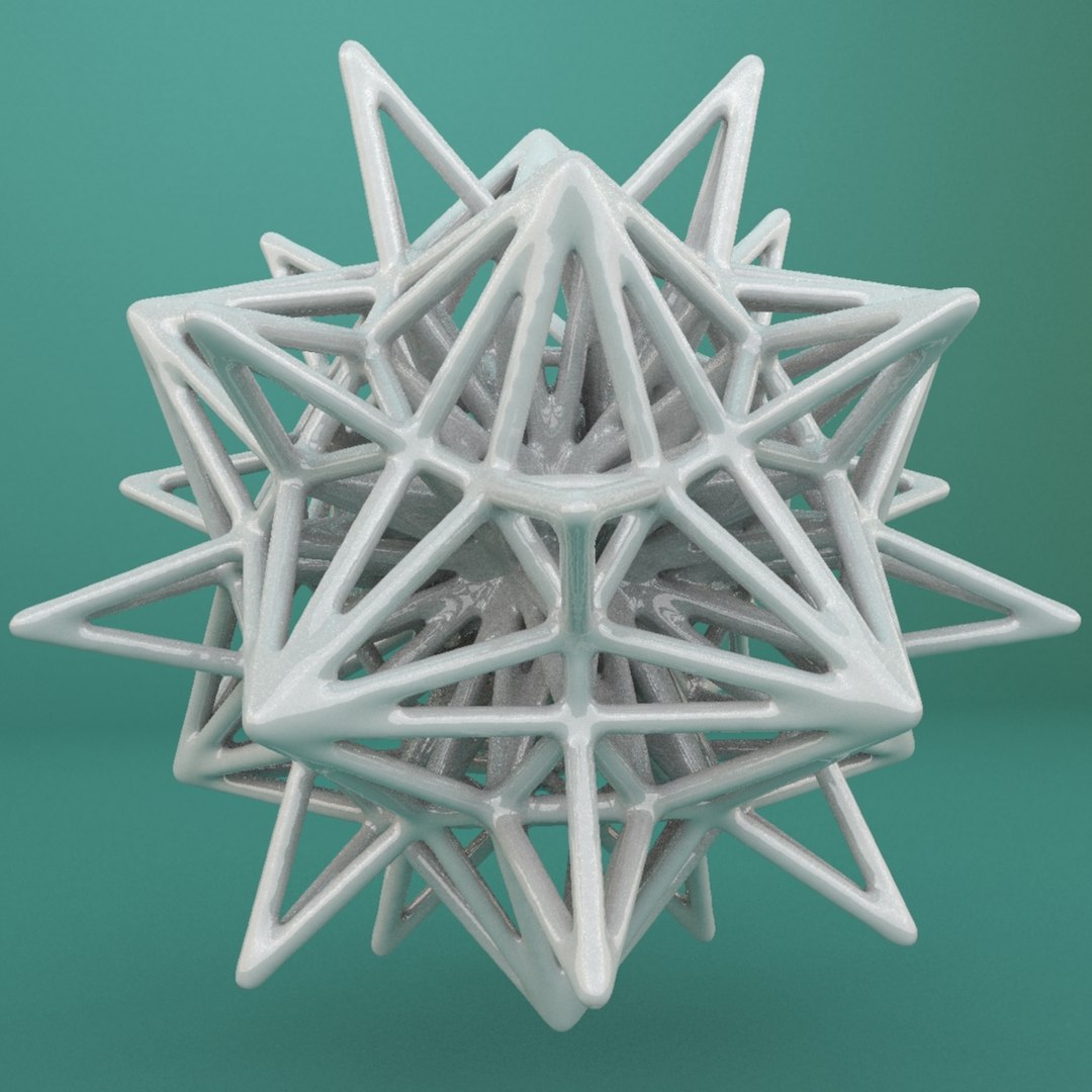 geometric shape 3d model