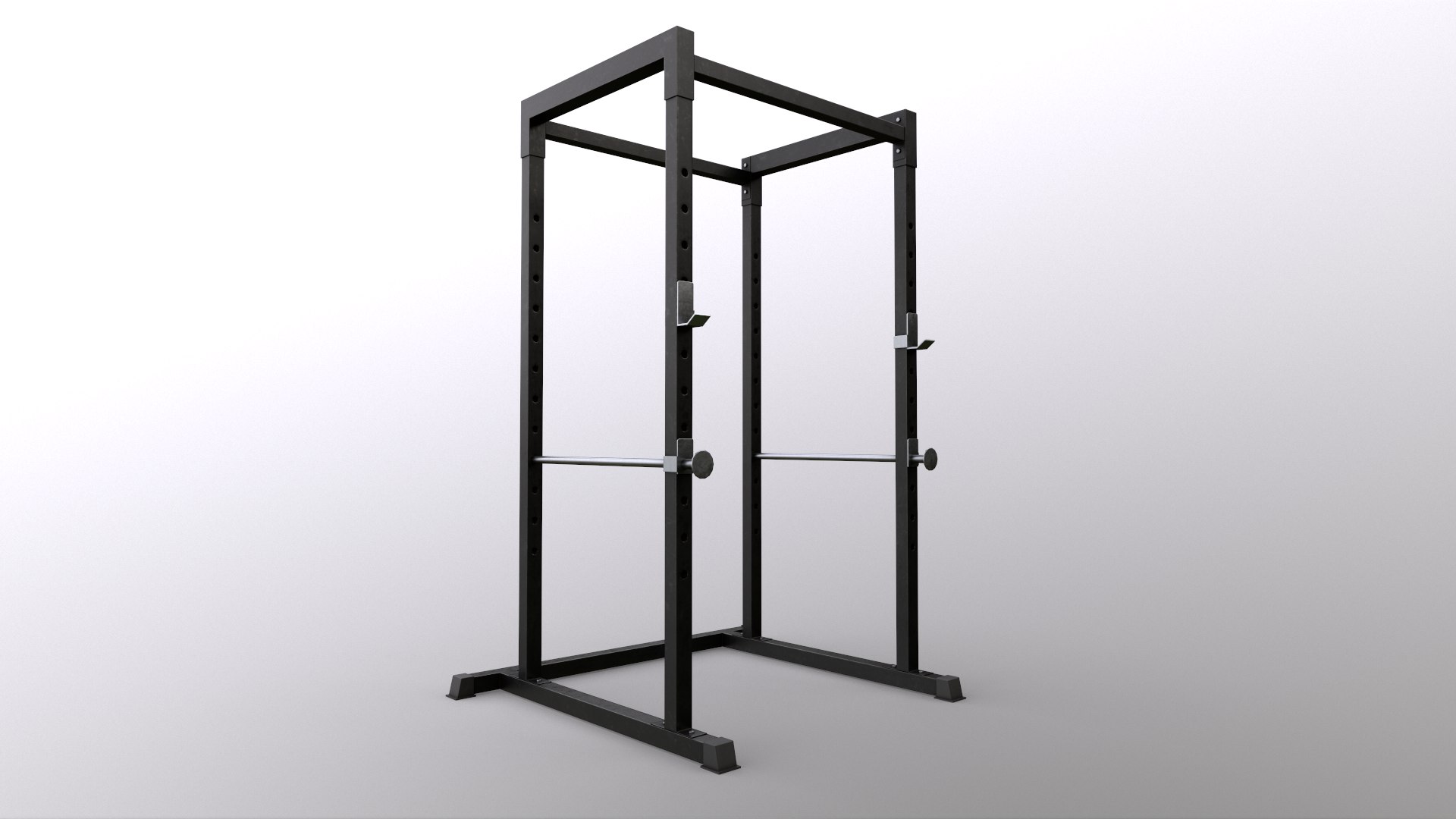3D Model PBR Gym Power Cage Multifunction - Type A - TurboSquid 1795027