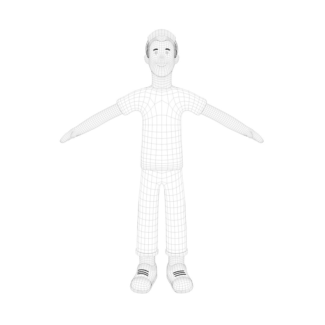 3D Stylized Character KYLE - TurboSquid 1817550