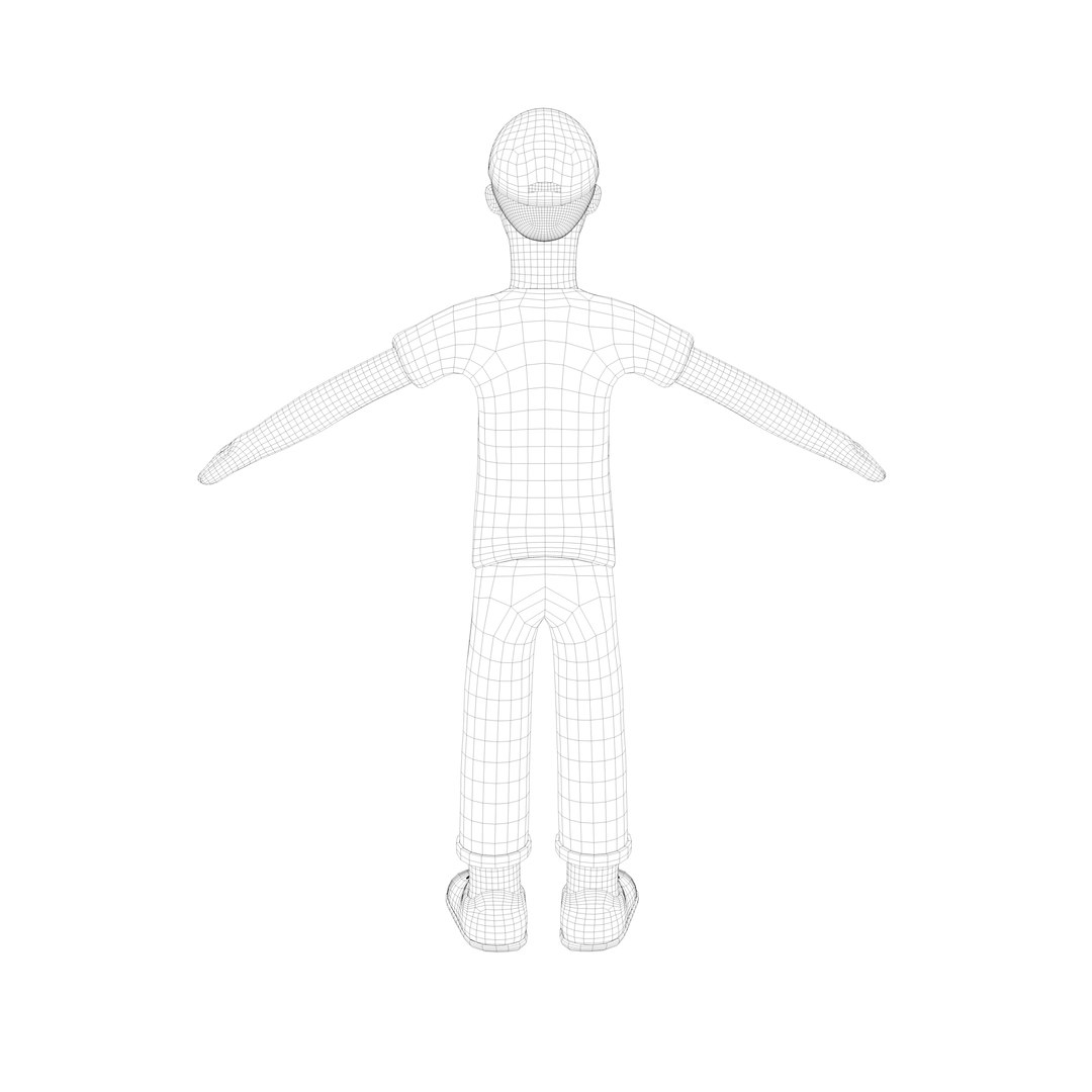 3D Stylized Character KYLE - TurboSquid 1817550