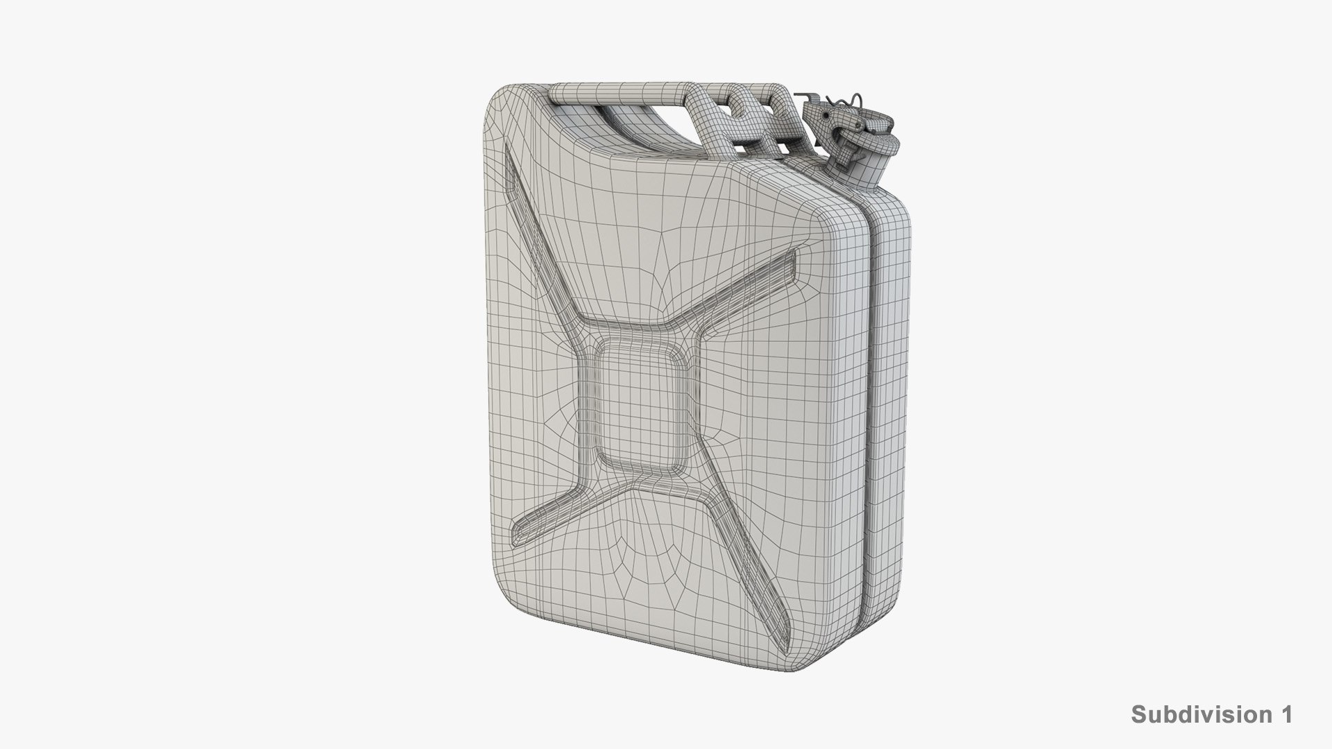 3D Model Fuel Can - TurboSquid 2335692
