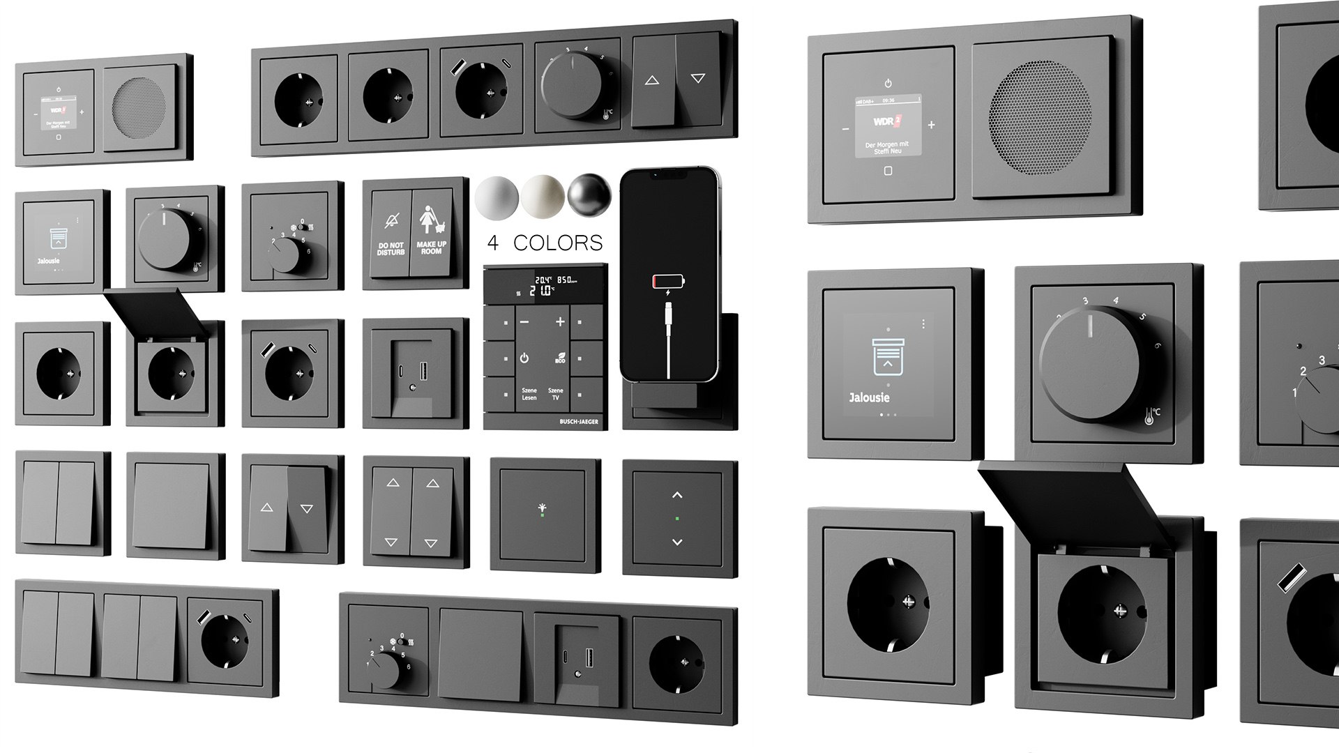 Sockets And Switches 3D Model - TurboSquid 2389536