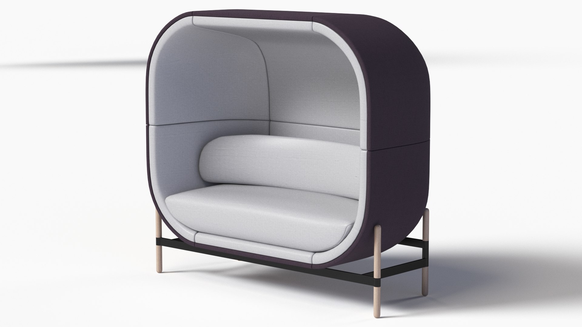 3D Capsule Sofa Model - TurboSquid 1722539