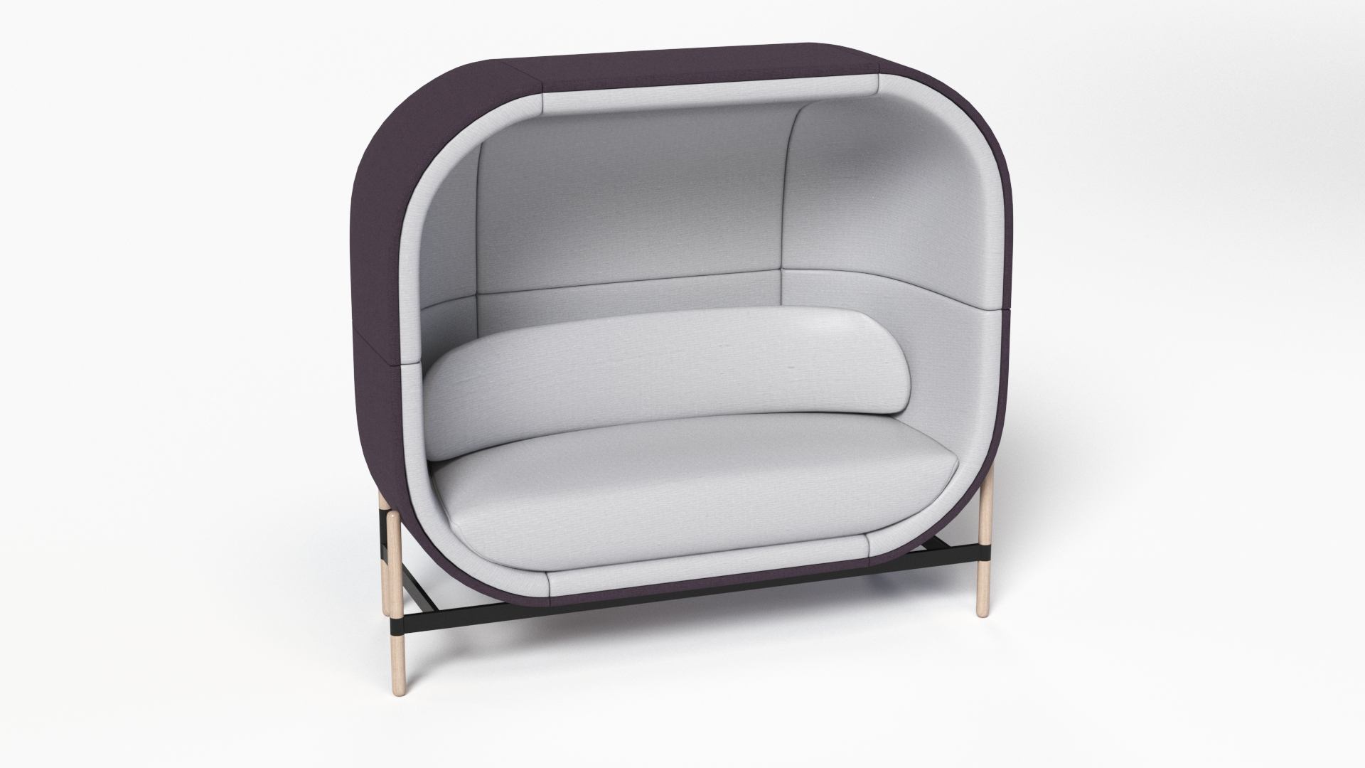 3D Capsule Sofa Model - TurboSquid 1722539