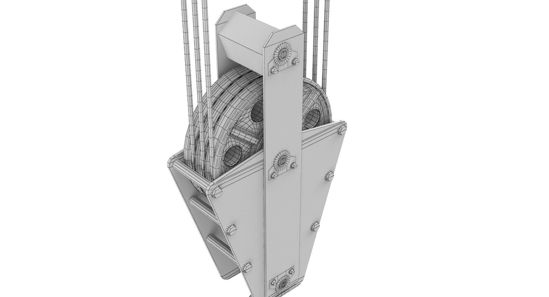 Crane Hook Model - TurboSquid 1373304