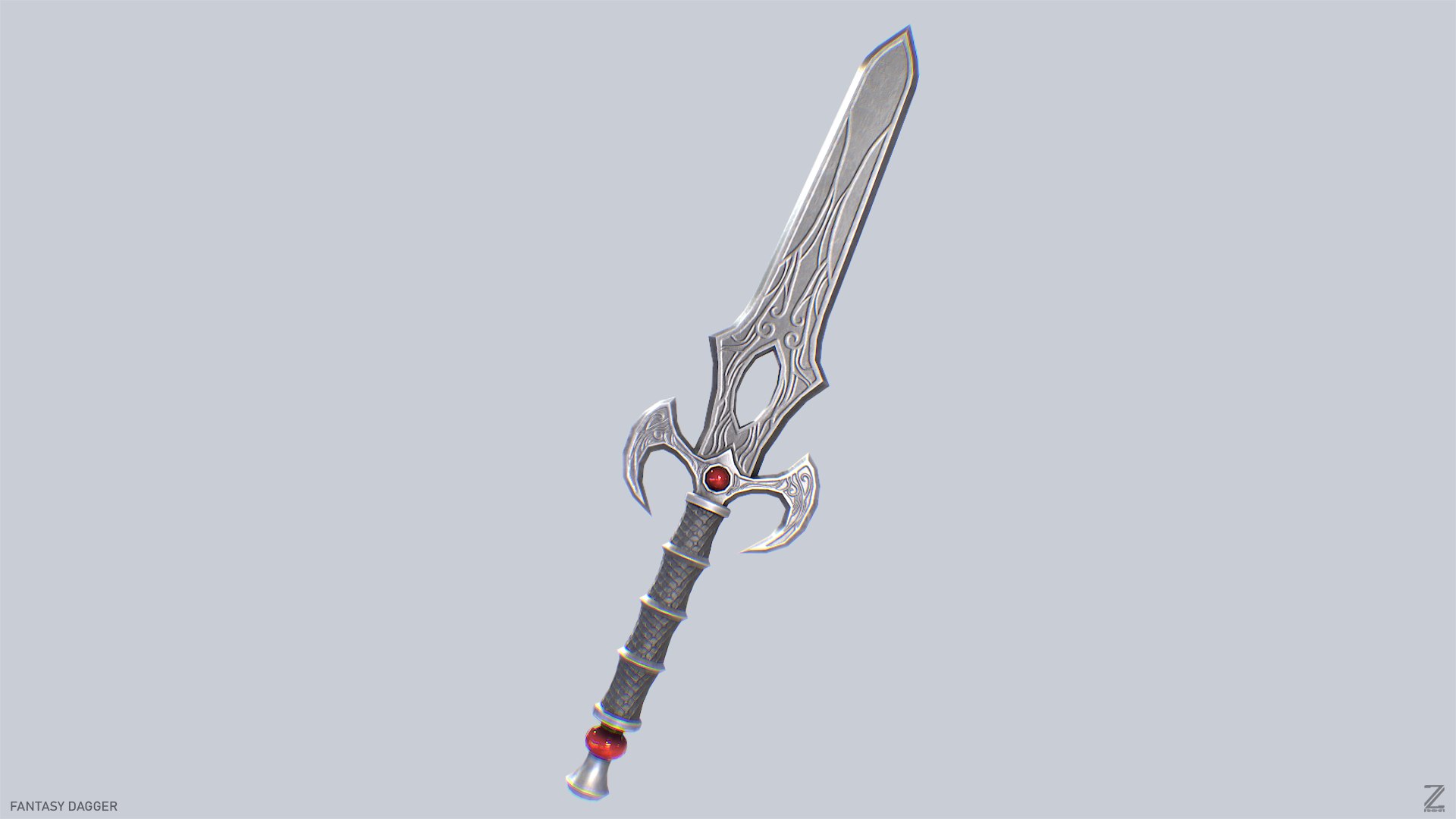 Fantasy Dagger 3D Model - TurboSquid 2230854