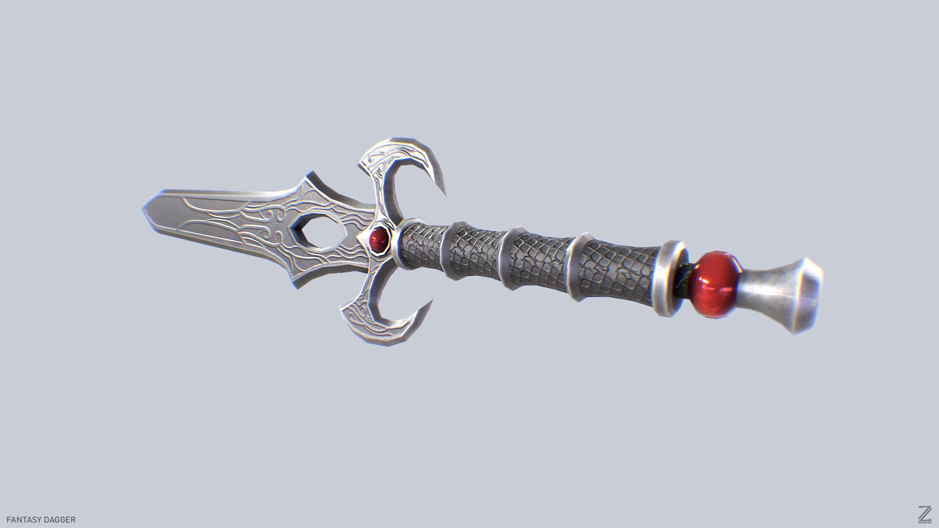 Fantasy Dagger 3D Model - TurboSquid 2230854