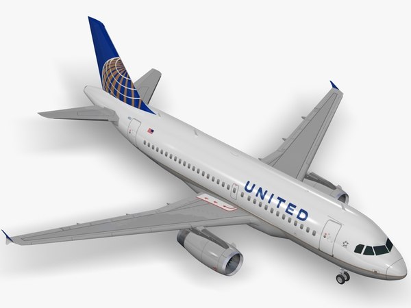 dwg airbus a319 united airlines