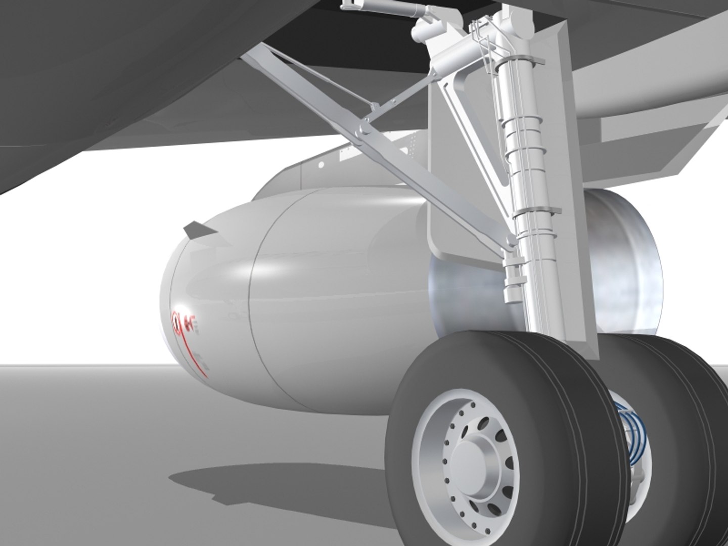 Dwg Airbus A319 United Airlines