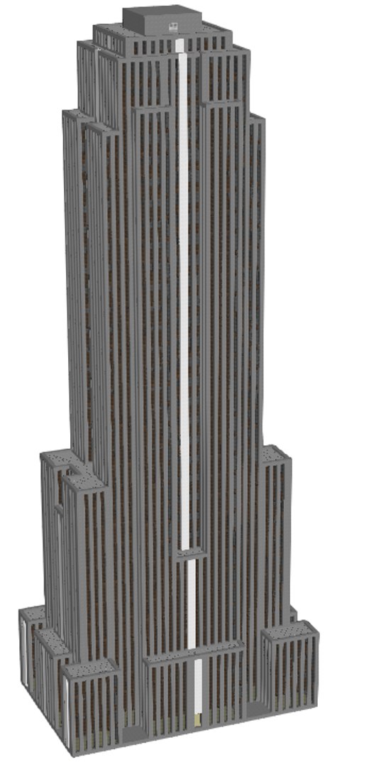 Tall Building 3d Obj
