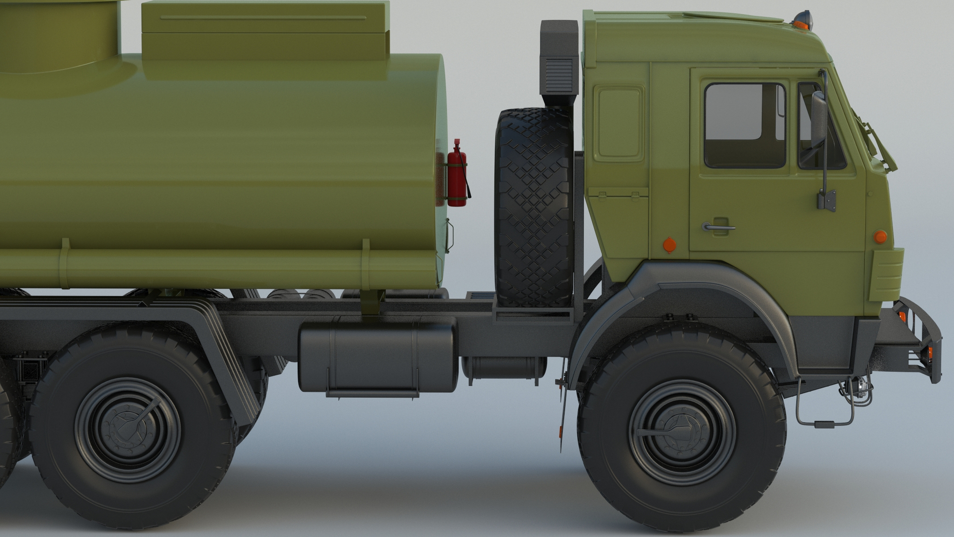 Kamaz-5350 Fuel Tanker3D模型 - TurboSquid 1922049