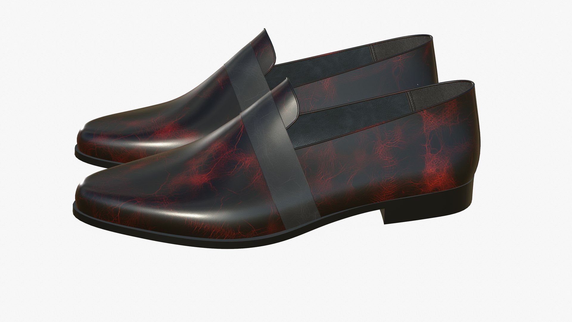 Realistic Leather Shoes Fashion New Design model - TurboSquid 1945851