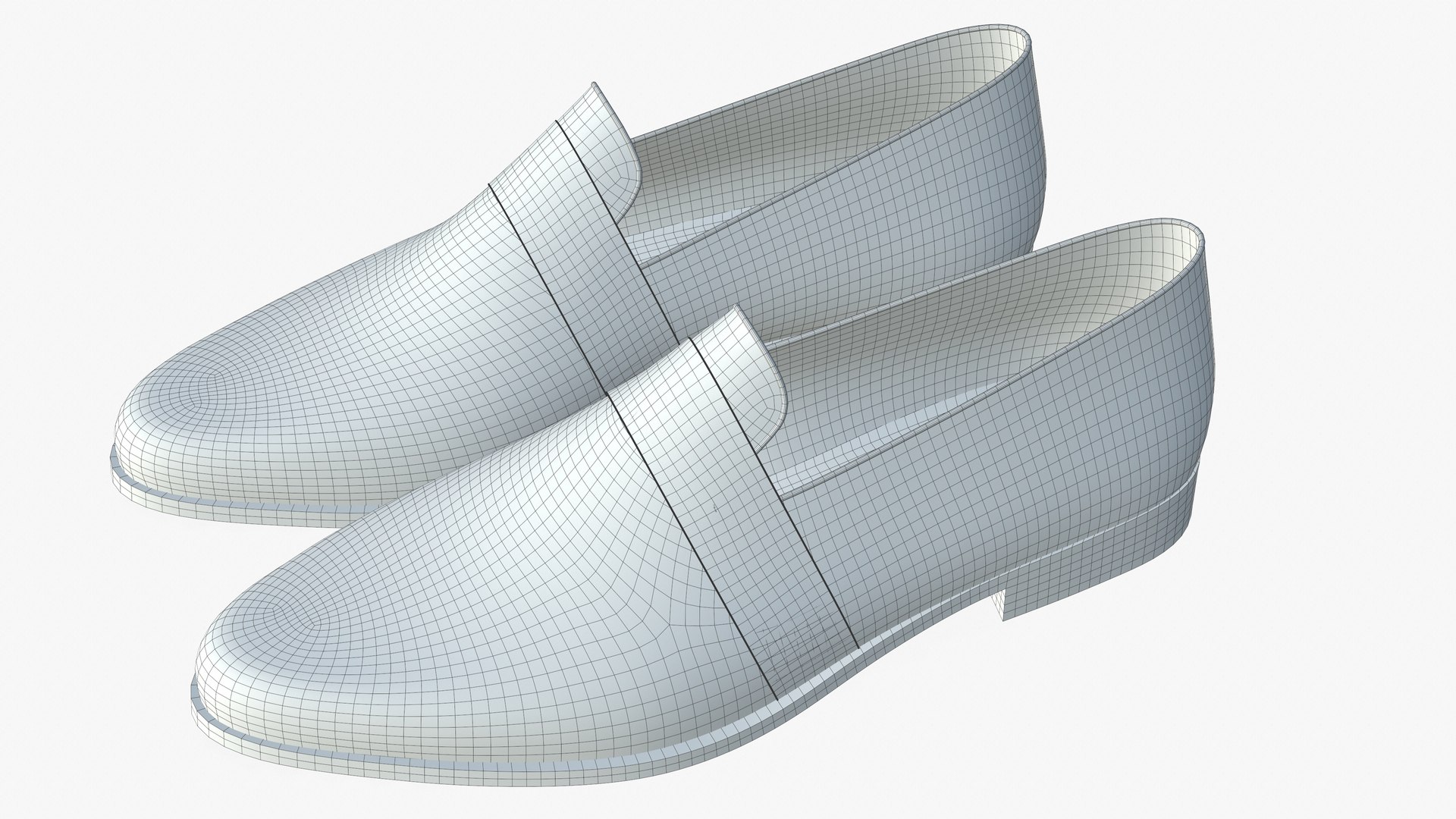 Realistic Leather Shoes Fashion New Design model - TurboSquid 1945851