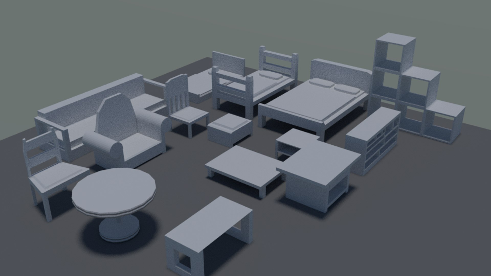 3D pack interior - TurboSquid 1375769