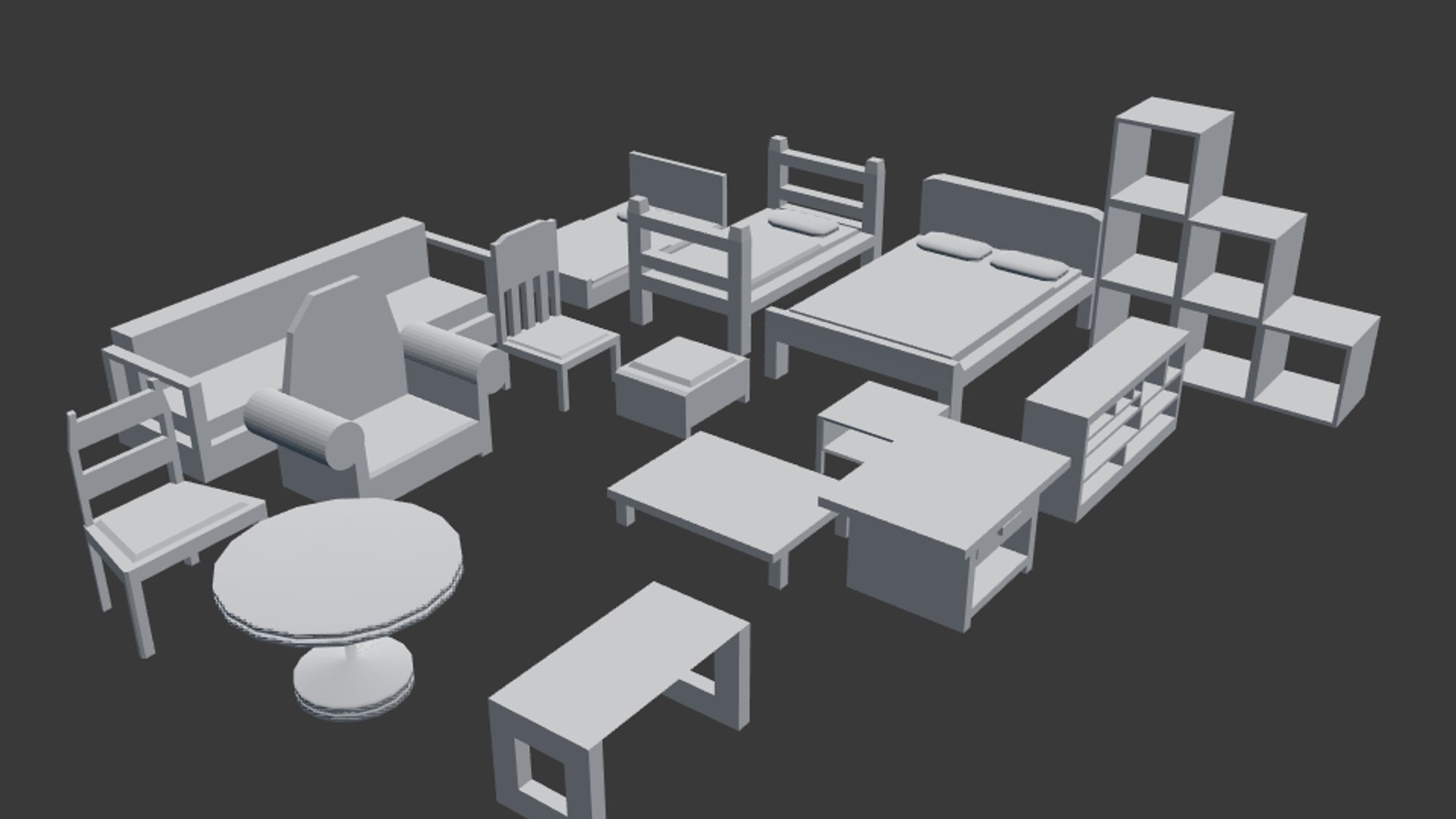 3D pack interior - TurboSquid 1375769