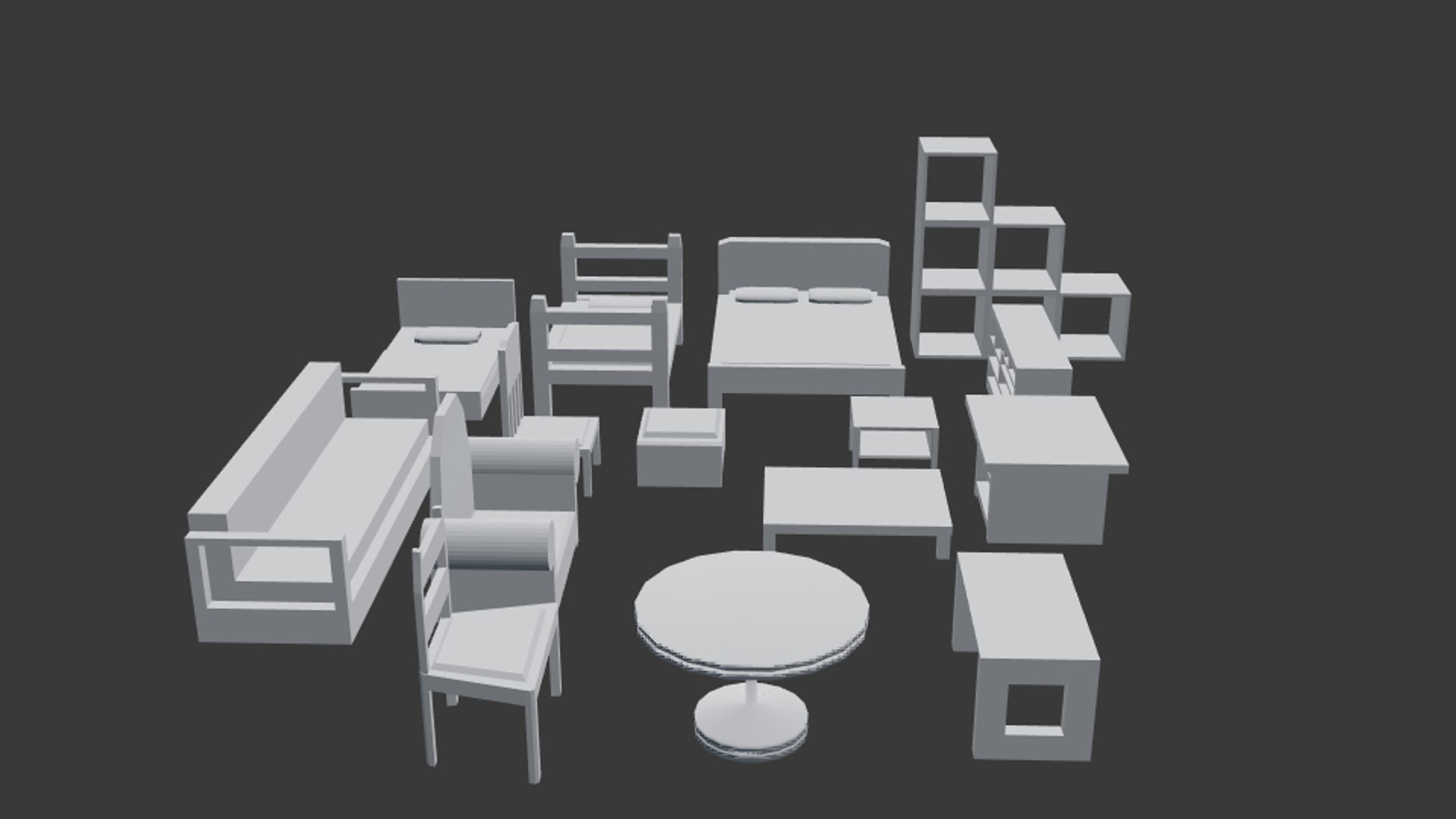 3D pack interior - TurboSquid 1375769