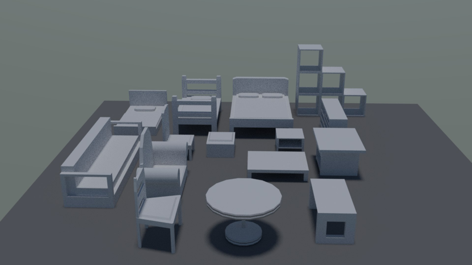 3D pack interior - TurboSquid 1375769