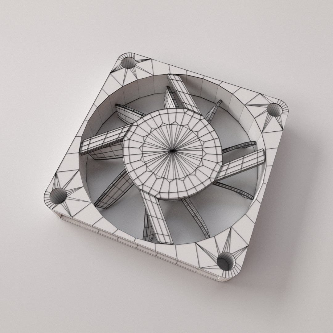 Cooler Fan Model - TurboSquid 1747169