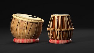 3D Tabla Models - Browse & Download Formats - TurboSquid