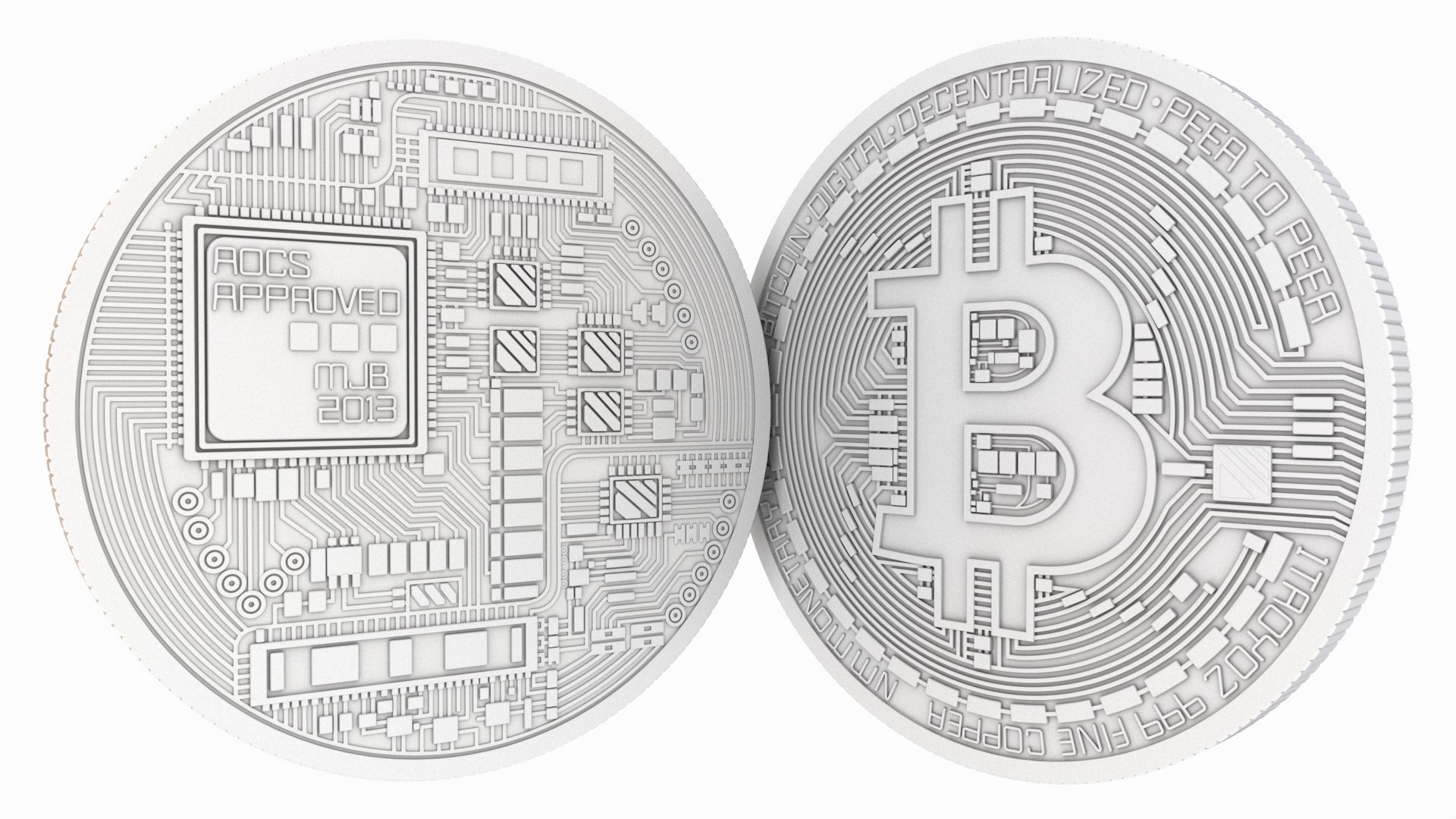 Bitcoin Realistic Bit Cash Model - TurboSquid 1330988