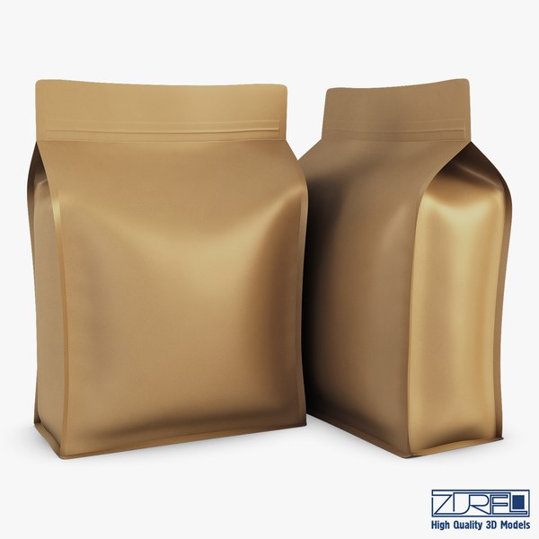 food packaging 50 grams 3d model